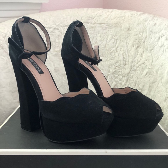 Shoemint | Shoes | Shoemint Chloe Black High Heel | Poshmark